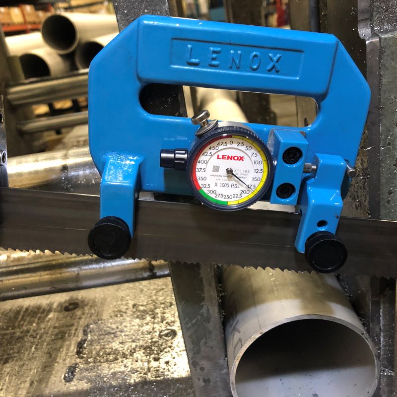 Hyd Mech S 20A saw Test blade tension - ACF Millwright Services